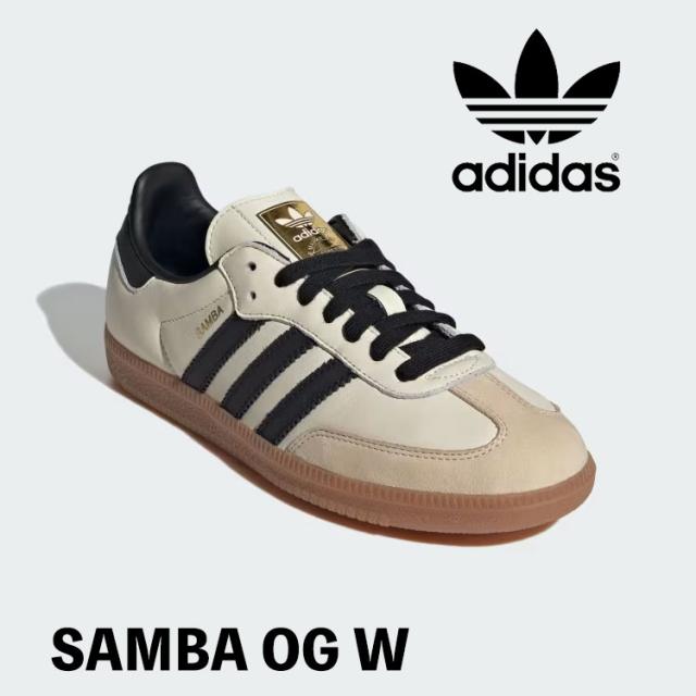 アディダス オリジナルス スニーカー adidas Originals SAMBA OG W サンバOG ID0478 Cream White / Core Black / Sand Strata