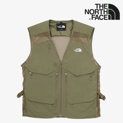 【正規品】ノースフェイス ベスト THE NORTH FACE GEAR MESH VEST ギア メッシュ ベスト BURNT_OLIVE NV5VQ02B