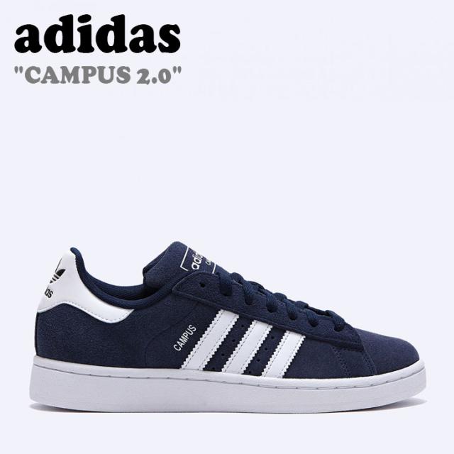 アディダス スニーカー adidas メンズ レディース CAMPUS 2.0 キャンパス2.0 NAVY ネイビー WHITE ホワイト ID9839 FLADDA2U08 シューズ