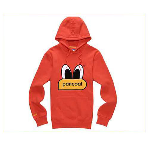 【正規品】POPEYES HOODY (A-2 HI) (SCARLET O RED) メンズ レディース 男女兼用 トレーナー パンコート キャラクター パーカー 長袖 HOOD アヒル フード付き 可愛い キュート アニマル オシャレ 秋冬 レッド フード トレーナーフードT