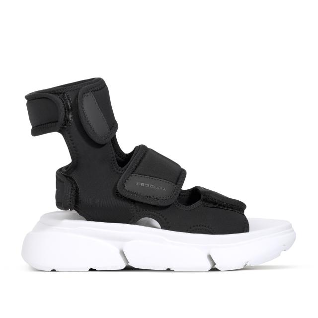 FESSURA  TANK HI サンダル ハイカット スニーカー カジュアルシューズ メンズ フェスーラ 靴 イタリア ブランド ストリート系 ブラック