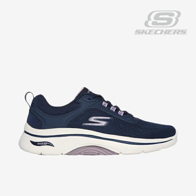 ・SKECHERS｜W Go Walk Arch Fit 2.0 Balin/ スケッチャーズ/ゴーウォーク アーチフィット 2.0 バリン/ネイビーｘラベンダー #