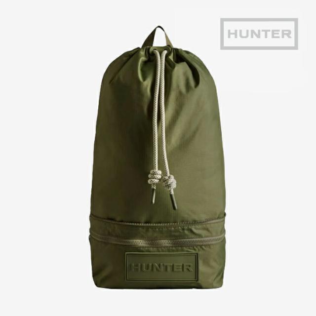 ・HUNTER｜Travel Ripstop Recycle Nylon 2way Backpack/ ハンター/トラベル リップストップ リサイクル ナイロン 2ウェイ バックパック/ライキングリーンｘ　 #