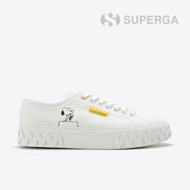 ・SUPERGA｜ｘPeanuts 2630 Snoopy/ スペルガ/ｘピーナッツ スヌーピー チャーム キャンバス/ホワイト #