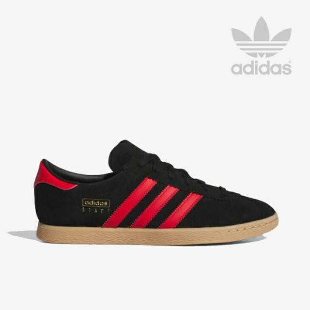 ・ADIDAS Originals｜Stadt Suede/ アディダス/シュタット スエード/ブラックｘベタースカーレット #