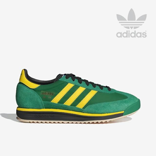 ・ADIDAS Originals｜SL 72 RS/ アディダス/クラシック ランニングシューズ/グリーンｘイエロー #