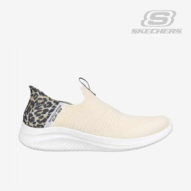 ・SKECHERS｜W Slip-Ins Ultra Flex 3.0 Natural Step/ スケッチャーズ/スリップインズ ウルトラ フレックス 3.0 ナチュラル ステップ/レオパード #