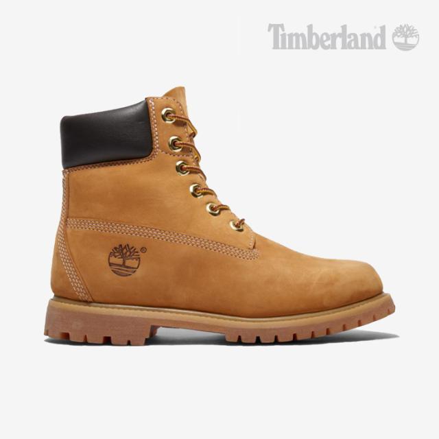＊TIMBERLAND｜W Premium 6inch WP Boot Nubuck/ ティンバーランド/プレミアム 6インチ ウォータープルーフ ブーツ ヌバック/ウィート イエロー #