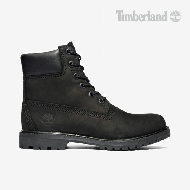 ・TIMBERLAND｜W 6inch Premium WP Boot Nubuck/ ティンバーランド/6インチ プレミアム ブーツ ウォータープルーフ ヌバック/ブラック #