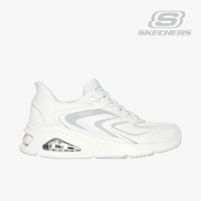 ・SKECHERS｜W Slip-Ins Tres Air Uno Ez-Glide/ スケッチャーズ/スリップインズ トレスエア ウノ イージー グライド/ホワイト #