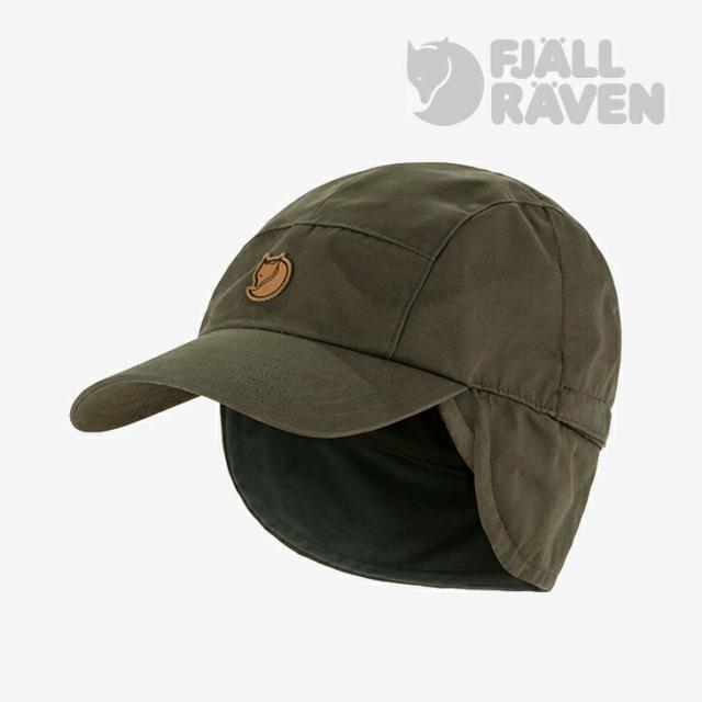 ・FJALLRAVEN｜Lappland Pintail Cap Earfiap/ フェールラーベン/ラップランド ピンテイル キャップ イヤーフラップ/ダークオリーブ #