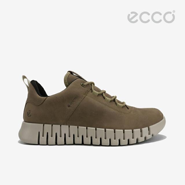 ・ECCO｜Gruuv Gore-Tex Leather/ エコー/グルーブ ゴアテックス レザー/ナツメグ ブラウン #