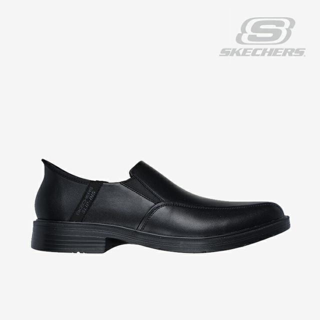 ・SKECHERS｜Slip-Ins Caswell Frantone Relaxed Fit/ スケッチャーズ/スリップインズ リラックスド フィット キャスウェル フラントーネ/ブラック #