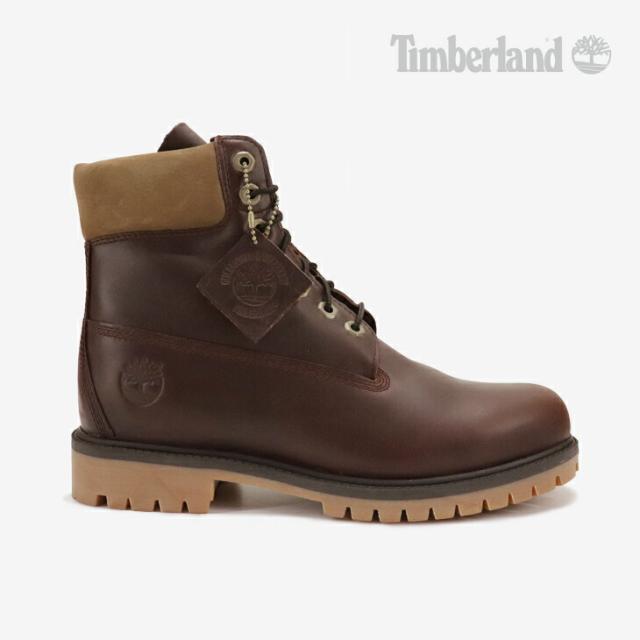 ・TIMBERLAND｜Heritage 6inch Lace Waterproof Boot Full Grain/ ティンバーランド/ヘリテージ 6インチ レース アップ ウォータープルーフ ブーツ フル グレイン/バーガンディー #