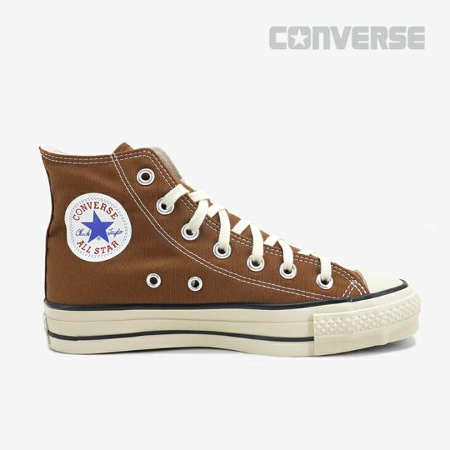 ・CONVERSE｜Japan Made Canvas All Star HI/ コンバース/ジャパン メイド キャンバス オールスター ハイ/サドル ブラウン #