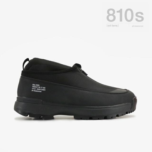 ・810S｜Igool Zip Winter  Shoes/ エイトテンス/イグール ジップ ウインター スノー シューズ/ブラック #