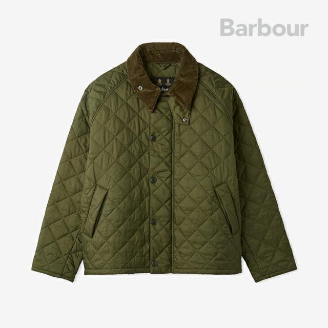 ・BARBOUR｜Oversized Transport Quilted Jacket/ バブアー/オーバーサイズド トランスポート キルティング ジャケット/オリーブ #