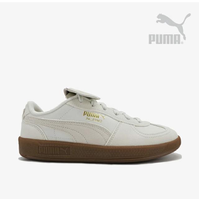 ・PUMA｜Palermo Premium/ プーマ/パレルモ プレミアム ライフスタイル/ウォーム ホワイトｘアルパイン スノー #