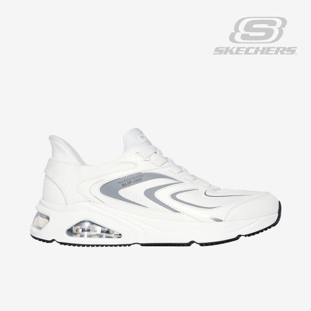 ・SKECHERS｜Tres-Air Uno Vision Airy / スケッチャーズ/トレスエア ウノ ビジョン エアリー/ホワイトｘグレー #
