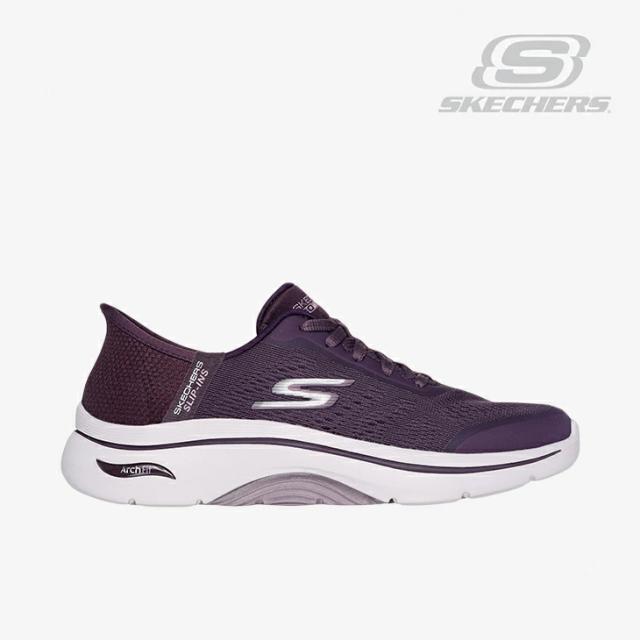 ・SKECHERS｜W Slip-Ins Go Walk Arch Fit 2.0/ スケッチャーズ/スリップインズ ゴー ウォーク アーチ フィット/プラム #