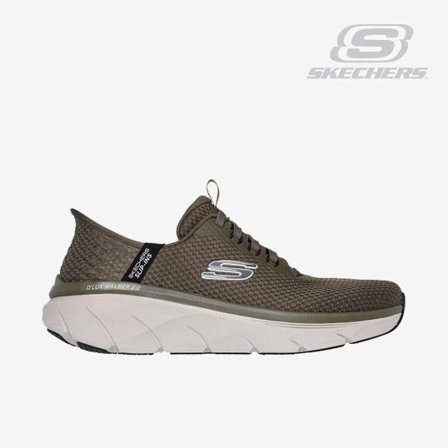 ・SKECHERS｜Slip-Ins D Lux Walker 2.0 Taurrel/ スケッチャーズ/スリップインズ デラックス ウォーカー タウレル/オリーブ #