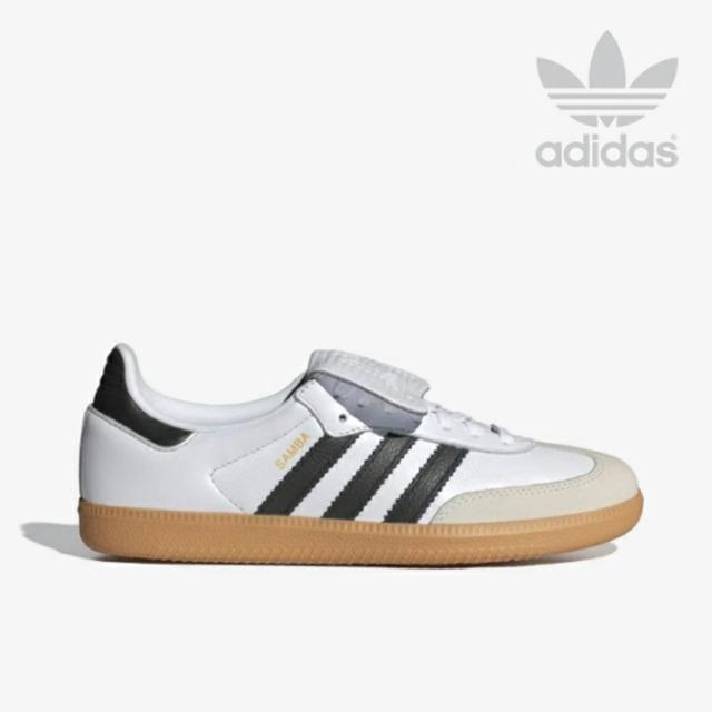 ・ADIDAS Originals｜W Samba LT Long Tongue/ アディダス/サンバ ロング タン レザー/ホワイトｘブラック #