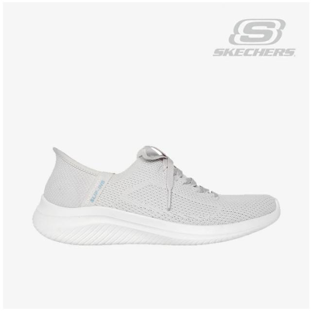 ・SKECHERS｜W Slip-Ins Ultra Flex 3.0 Elevated Motion/ スケッチャーズ/スリップインズ ウルトラ フレックス エレベーテッド モーション/ライトグレー #