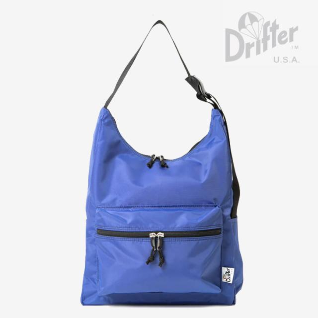 ・DRIFTER USA｜Cincinnati Shoulder Nylon/ ドリフター/シンシナティ ショルダー ナイロン/ブルーｘ #