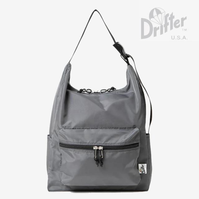 ・DRIFTER USA｜Cincinnati Shoulder Nylon/ ドリフター/シンシナティ ショルダー ナイロン/グレーｘ #