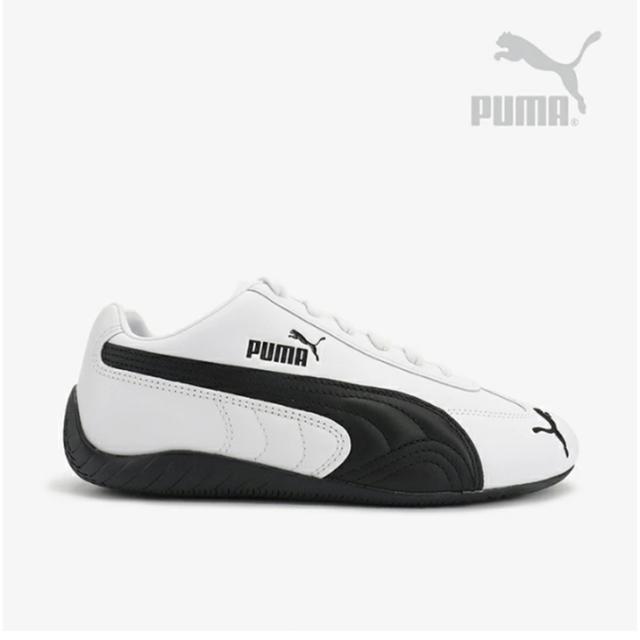 ・PUMA｜Speedcat LTH Leather/ プーマ/スピードキャット レザー モータースポーツ レーシング/プーマ ホワイトｘブラック #