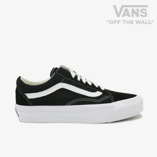 ・VANS Premium｜Old Skool 36 LX/ ヴァンズ プレミアム/オールドスクール ヘリテージ ラックス/ブラックｘホワイト #