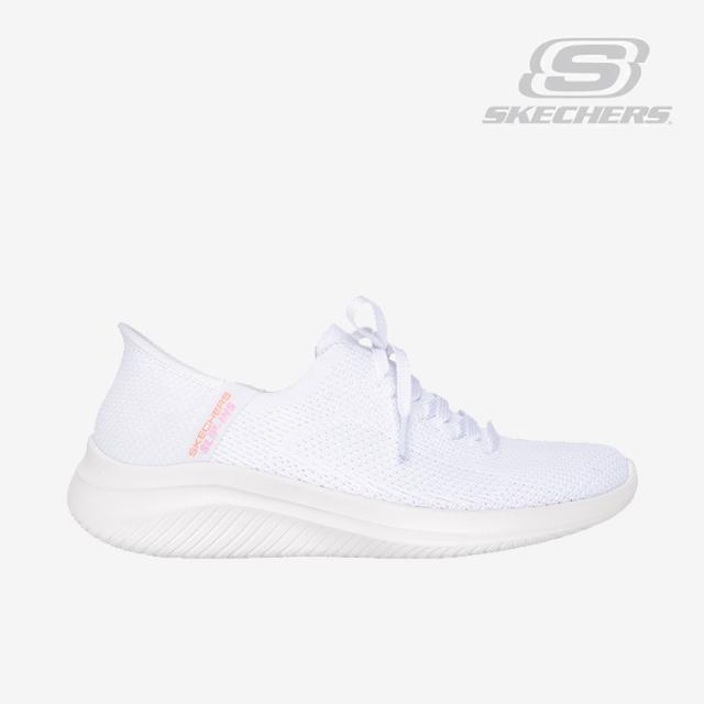 ・SKECHERS｜W Slip-Ins Ultra Flex 3.0 Morning Blossom/ スケッチャーズ/スリップインズ ウルトラ フレックス モーニング ブロッサム/ホワイト #