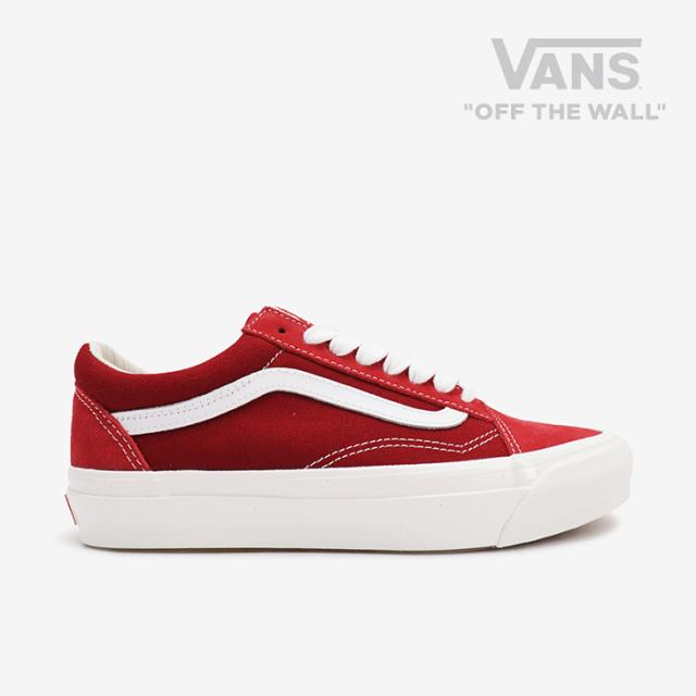 ・VANS Premium｜Old Skool LX Suede/ ヴァンズ プレミアム/オールドスクール ラックス スエード/レッド #