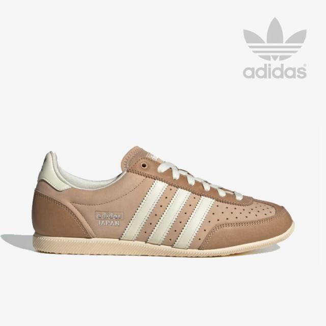・ADIDAS Originals｜W Japan Classic Running Leather/ アディダス/ジャパン クラシックトレーニング レザー/ウォームサンドストーンｘクリームホワイト #
