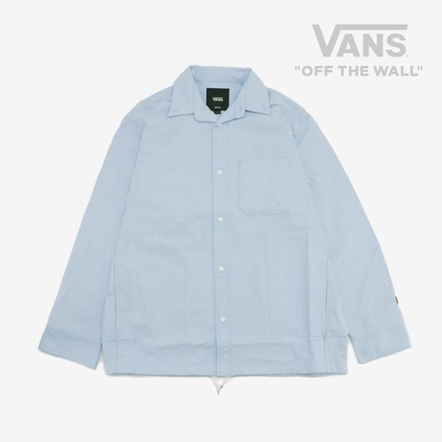 ・VANS Premium｜TDC Oxford Shirt/ ヴァンズ プレミアム/トーキョー デザイン コレクティブ オックスフォード シャツ/プラシッドブルー #