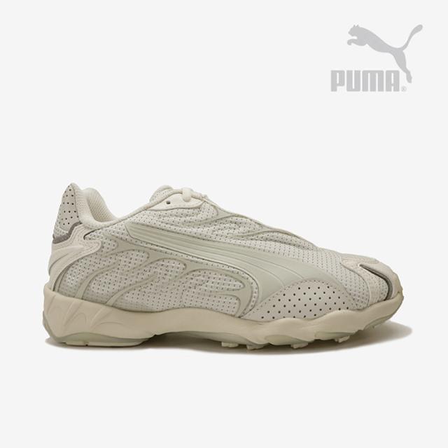 ・PUMA｜Inhale Reflective Retro Tech/ プーマ/インヘイル リフレクティブ レトロテック/ウォームホワイトｘフロステッドアイボリー #