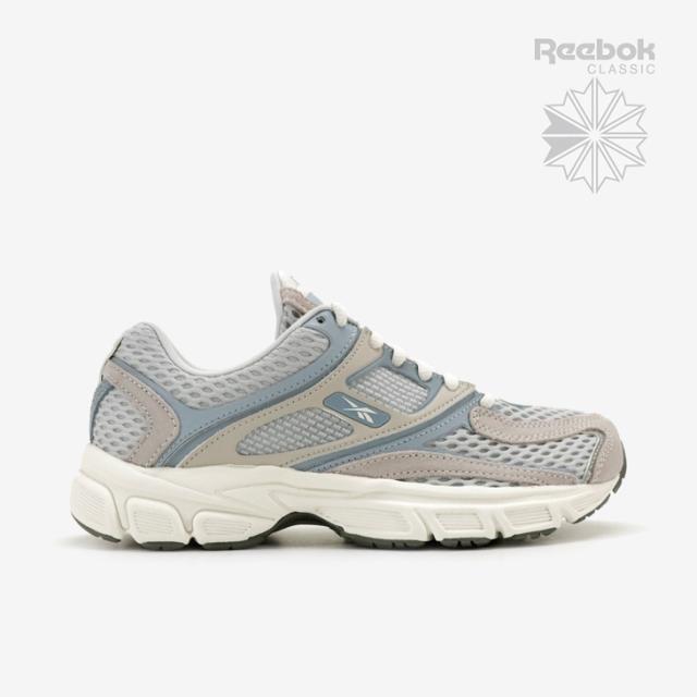 ・REEBOK｜W Premier Trinity Retro Tech/ リーボック/プレミア トリニティ レトロ テック/ムーングレーｘブルー #