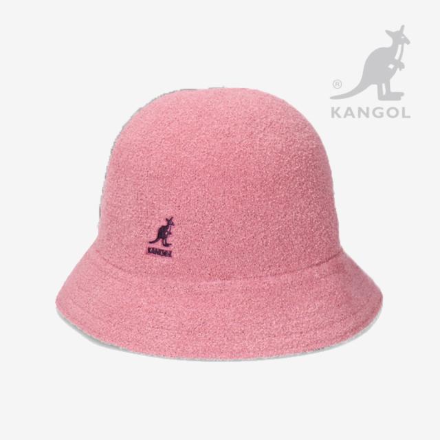 ・KANGOL｜Flip It Reversible Casual Bell Hat/ カンゴール/フリップ イット リバーシブル カジュアル ベル ハット/ピオニーピンクｘディーププラム #