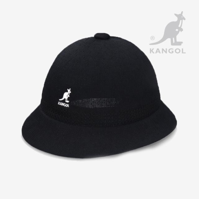 ・KANGOL｜Tropic Ventair Snipe Hat/ カンゴール/トロピック ベントエア スナイプ ハット/ブラック #