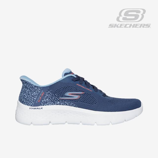 ・SKECHERS｜W Slip-Ins Go Walk Flex Safiya/ スケッチャーズ/スリップインズ ゴー ウォーク フレックス サフィヤ/ネイビーｘブルー #