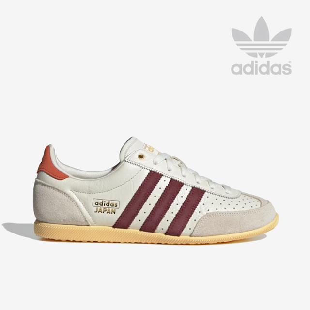 ・ADIDAS Originals｜W Japan Leather/ アディダス/ジャパン レザー/オフホワイトｘシャドーレッド #
