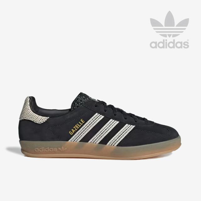 ・ADIDAS Originals｜W Gazelle Indoor Suede/ アディダス/ガゼル インドア スエード/コアブラックｘワンダーホワイト #