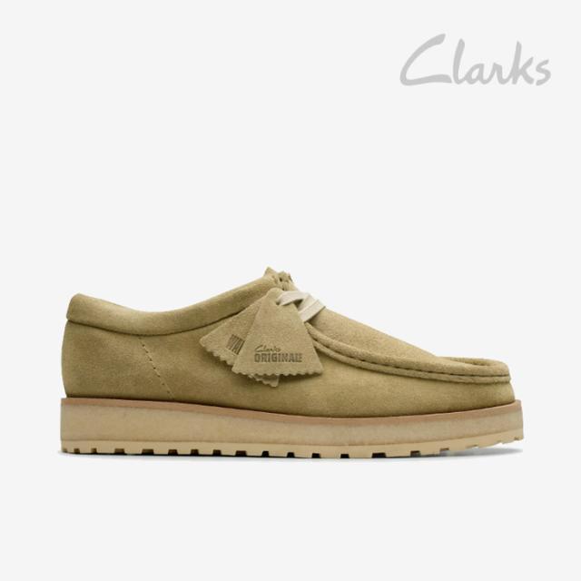 ・CLARKS｜Walla Scout Suede Moccasin/ クラークス/ワラ スカウト スエード モカシン/ダークサンド #