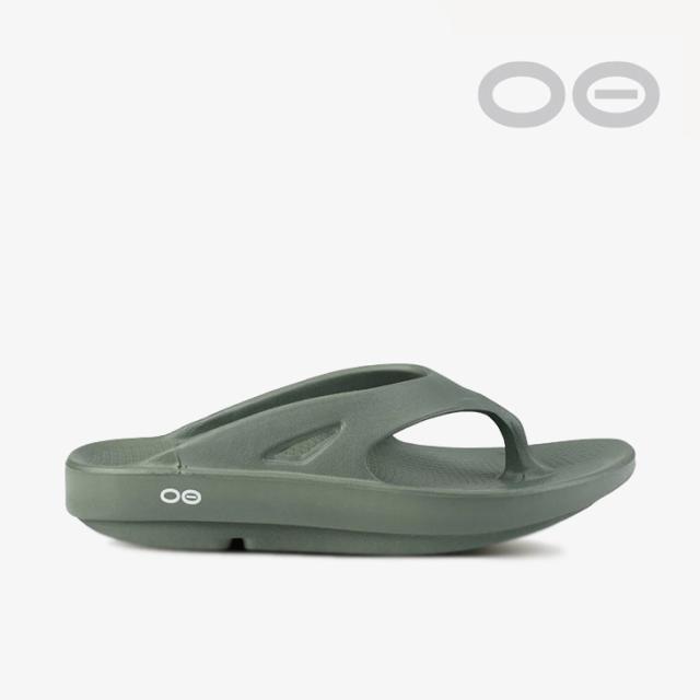 ・OOFOS｜Ooriginal Tongs Flip Sandal/ ウーフォス/ウーオリジナル トング フリップ サンダル/オリーブドラブ #