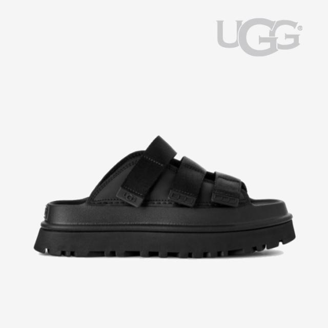 ・UGG｜W Goldenglow Slide Platform/ アグ/ゴールデングロー スライド プラットフォーム/ブラック #