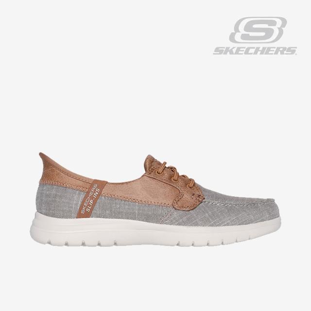・SKECHERS｜W Slip-Ins On The Go Flex Coastal Sky/ スケッチャーズ/スリップインズ オン ザ ゴー フレックス コースタル スカイ/トープ #