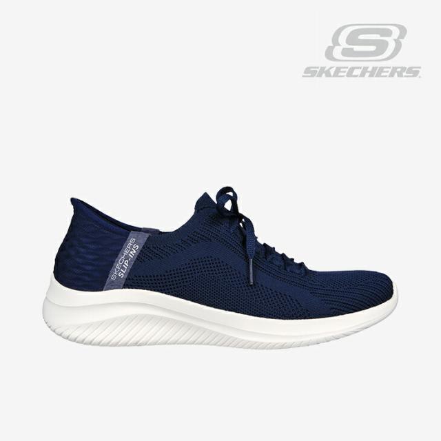 ・SKECHERS｜W Slip-Ins Ultra Flex 3.0 Brilliant Path Wide Fit/ スケッチャーズ/スリップインズ ウルトラ フレックス ブリリアント パス ワイドフィット/ネイビー #