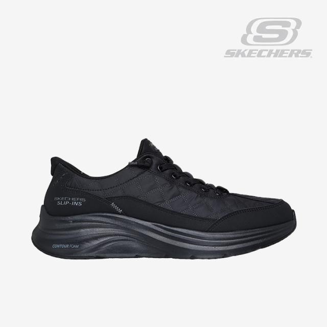 ・SKECHERS｜Slip-Ins Contour Foam Cozy Fit/ スケッチャーズ/スリップインズ コンツアー フォーム コージー フィット/ブラック #