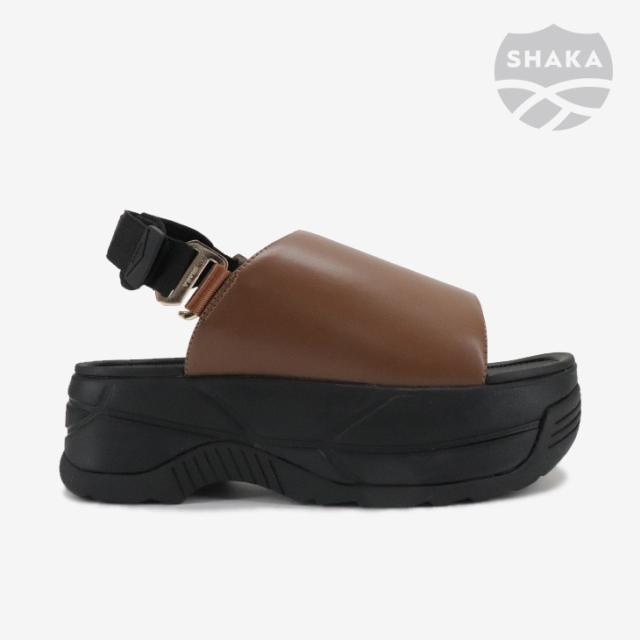 ・SHAKA｜Vacay Chunky Platform Sandal/ シャカ/バケイ チャンキー プラットフォーム サンダル/ブラウンｘブラック #