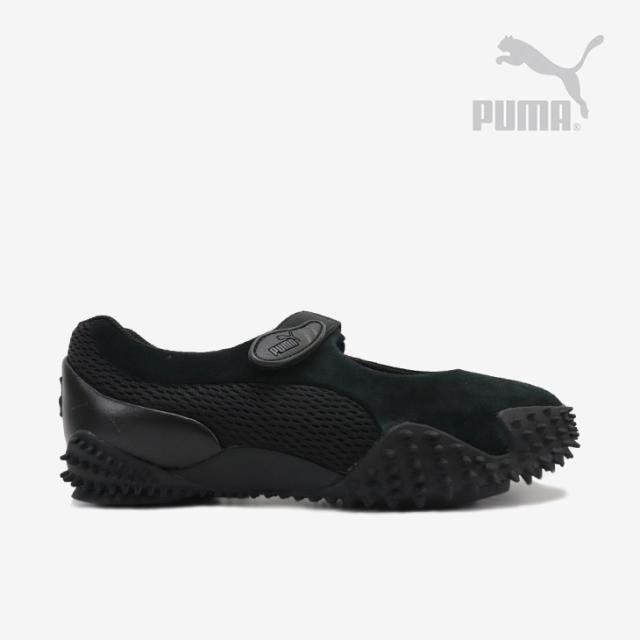 ・PUMA｜W Mostro Fey Premium Suede Mary Jane/ プーマ/モストロ フェイ プレミアム スエード メリー ジェーン/ブラックｘクールダークグレー #